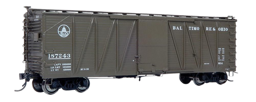 HO USRA Single-Sheathed Boxcar: B&O - 6-Pack – Rock Island Hobby