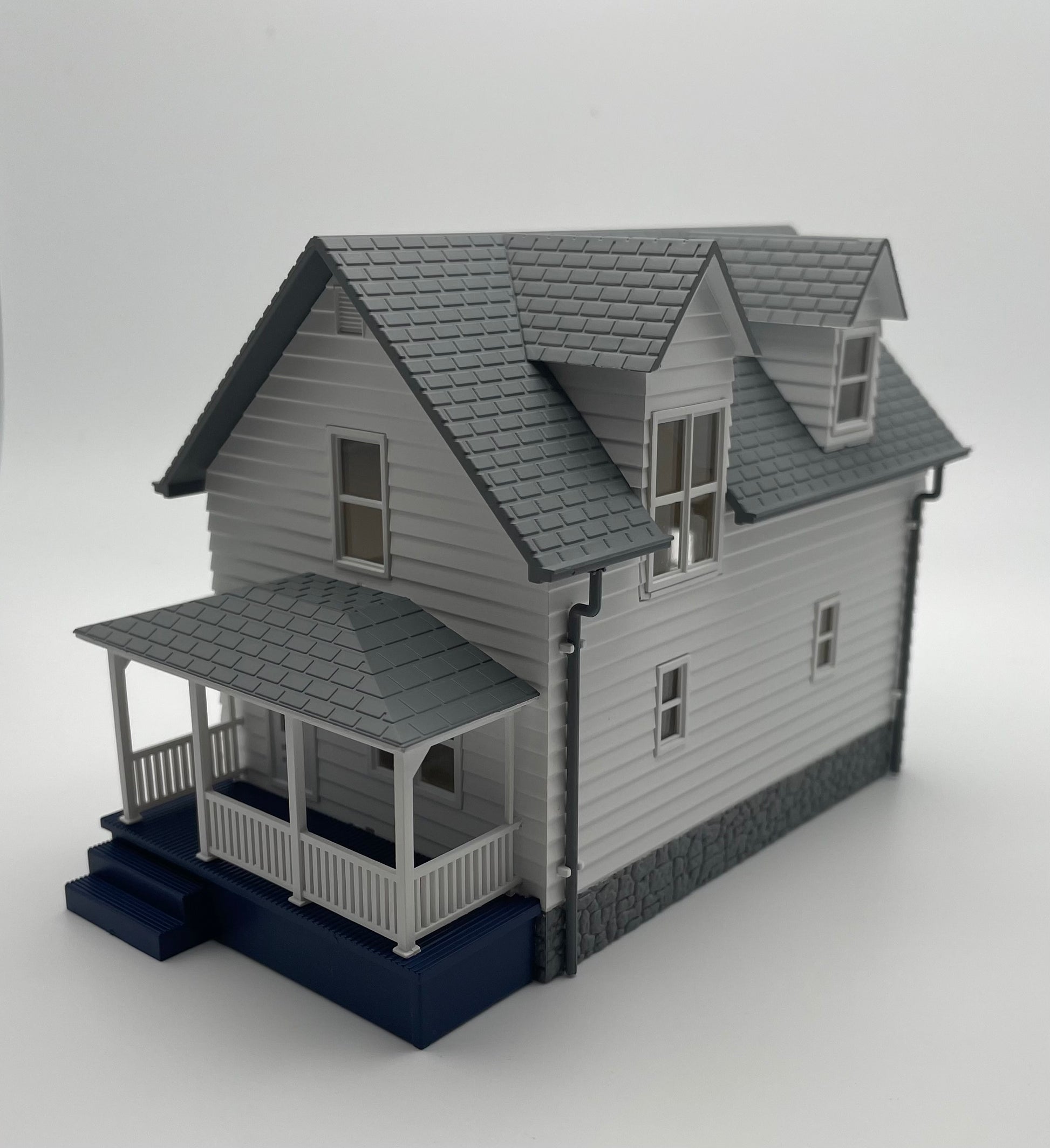 HO Scale Farmhouse White – Rock Island Hobby