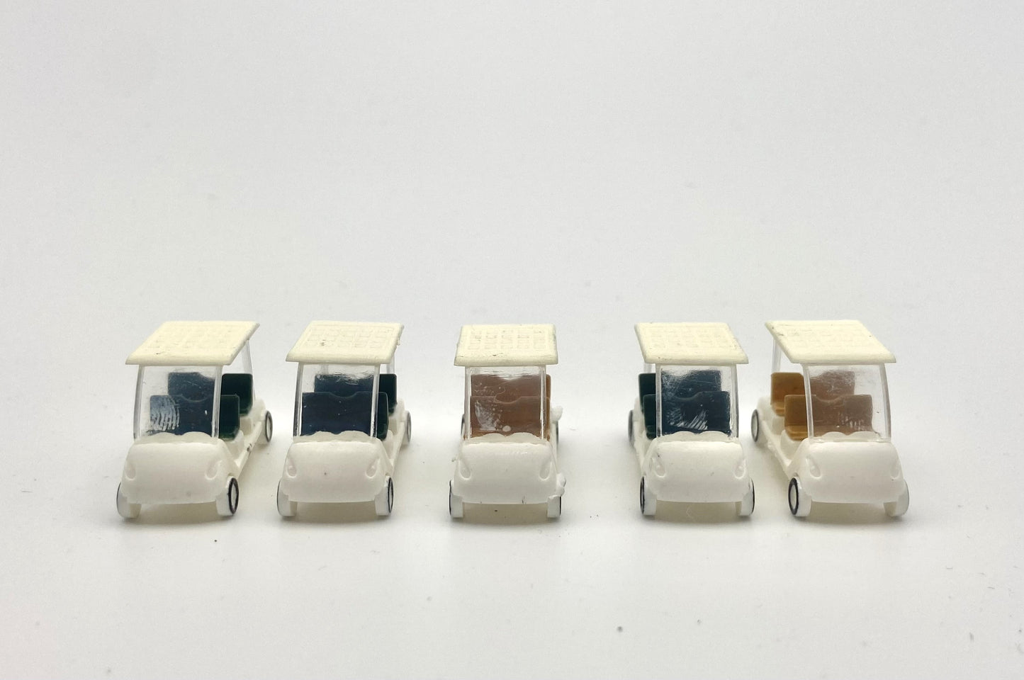 HO Scale Golf Carts (5pcs) – Rock Island Hobby