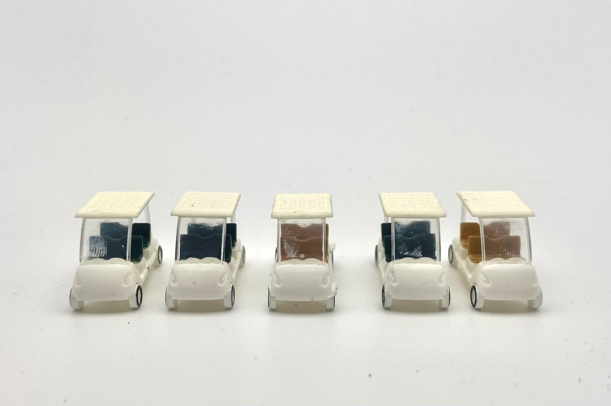 HO Scale Golf Carts 5 Pc. – Rock Island Hobby