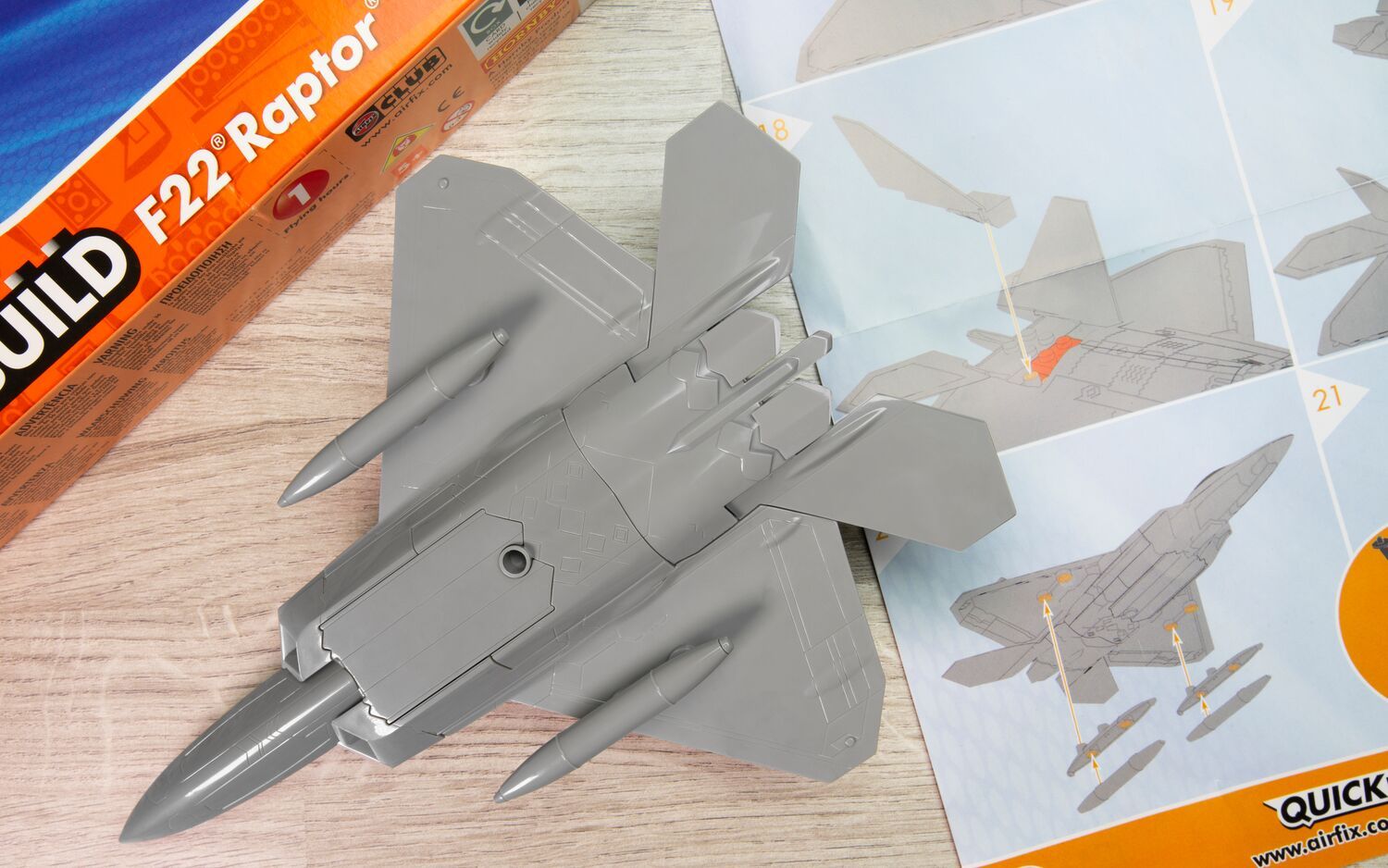 J6005 QUICKBUILD F22 Raptor – Rock Island Hobby